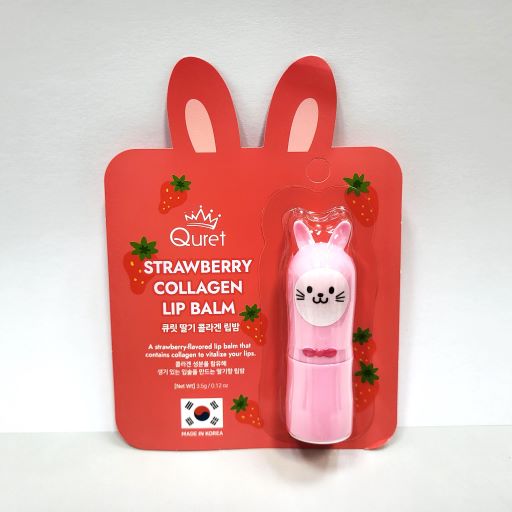 Quret Lip Balm - Strawberry Collagen 3.5g Korea House - sklep koreański